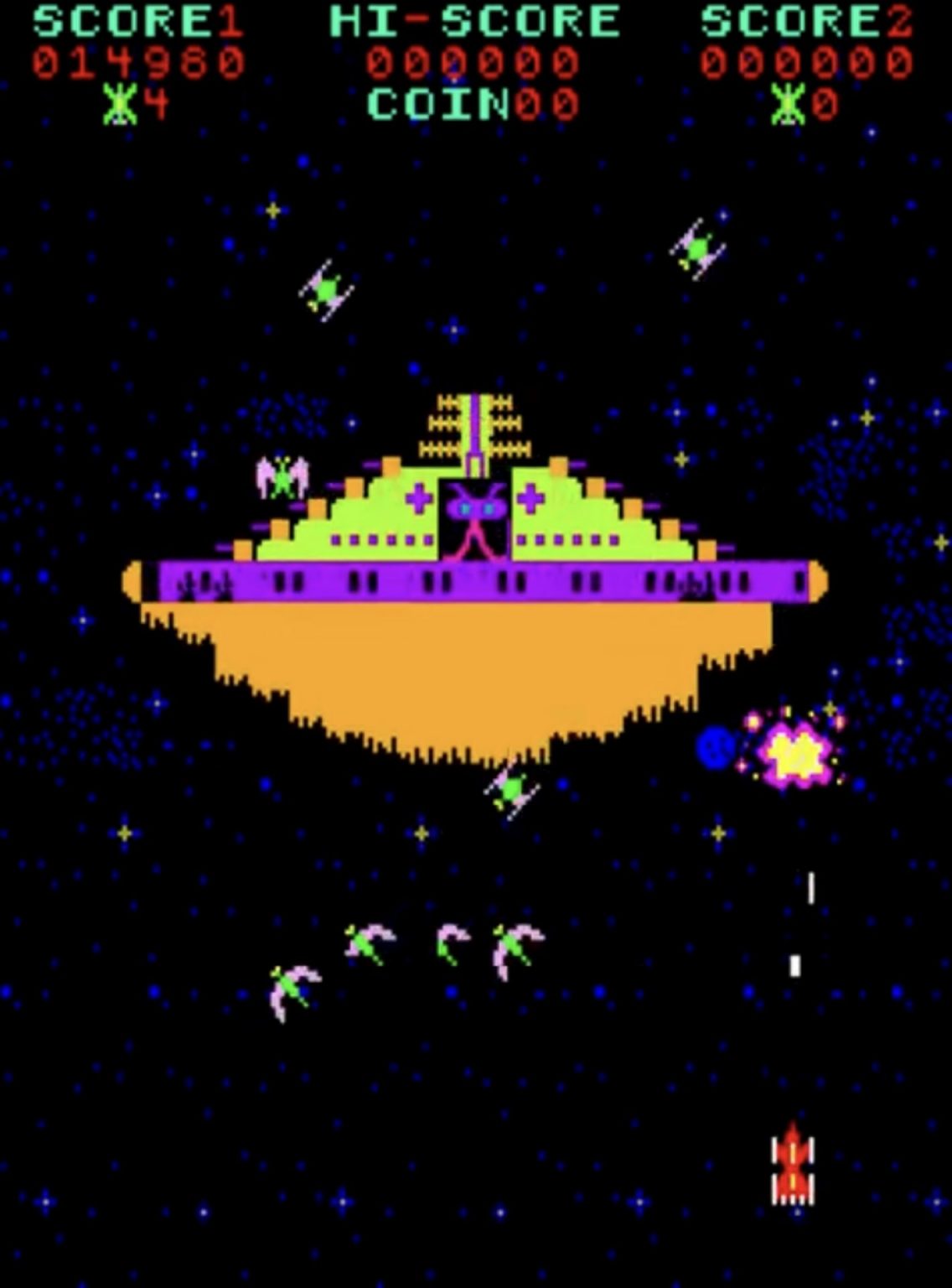 Phoenix Arcade Game and Atari 2600 Conversion