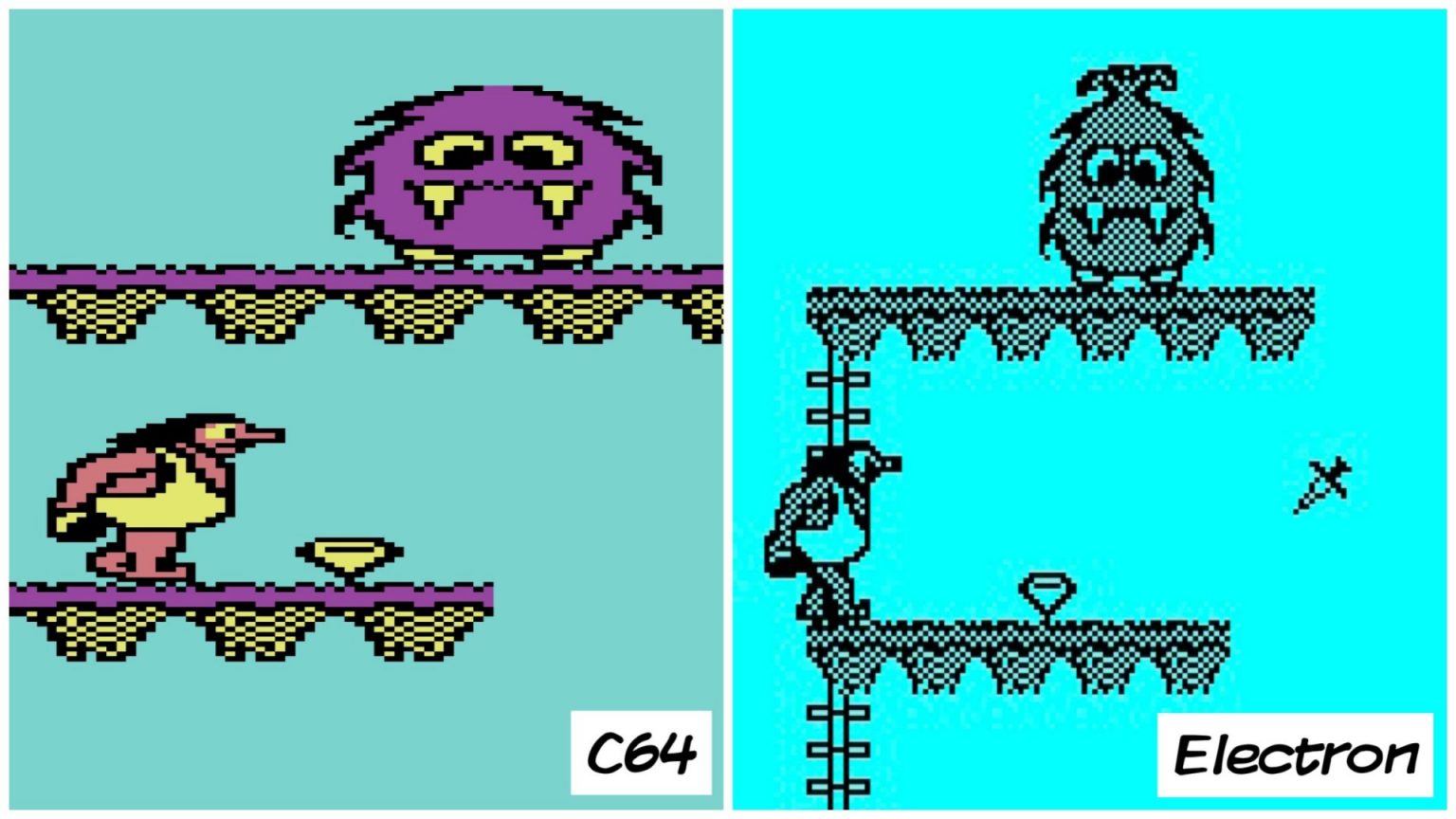 Frak! for the BBC Micro - Retro Games Now!