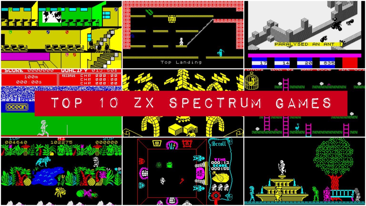 Top 10 Spectrum Games - The Best ZX Spectrum Games Ever!