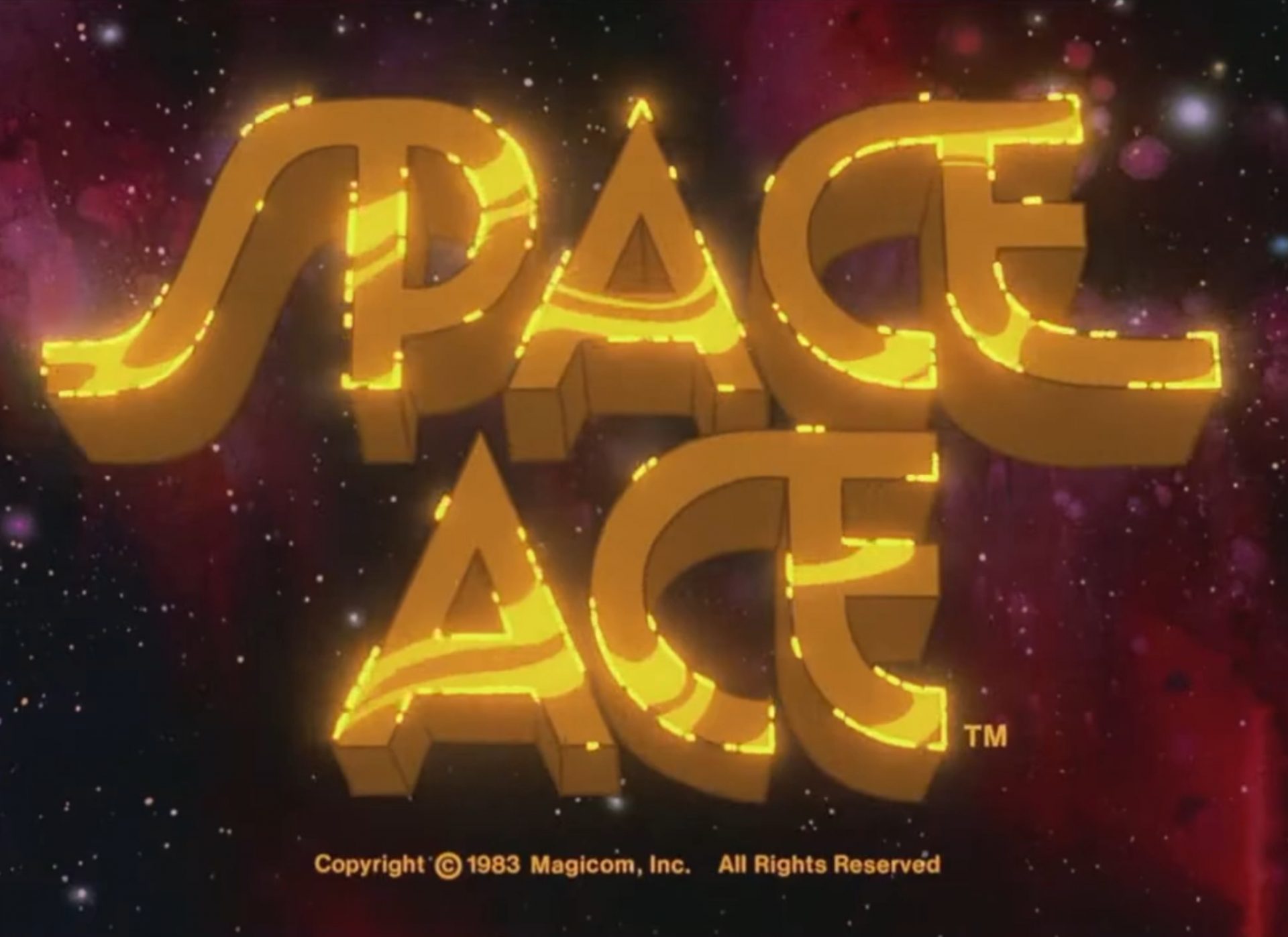 Space Ace videodisc arcade game - Retro Games Now!