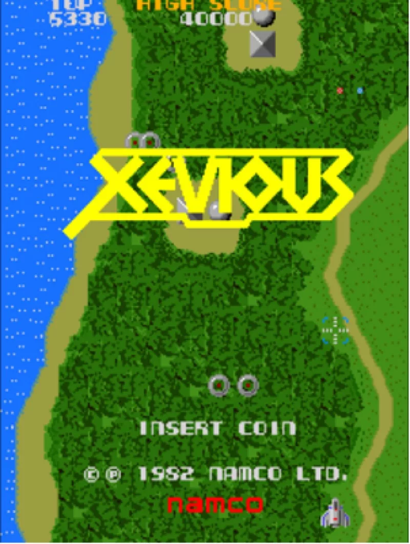 Xevious by Namco - Classic Arcade Game Review