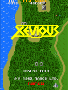 Xevious by Namco - Classic Arcade Game Review - Retro Games Now
