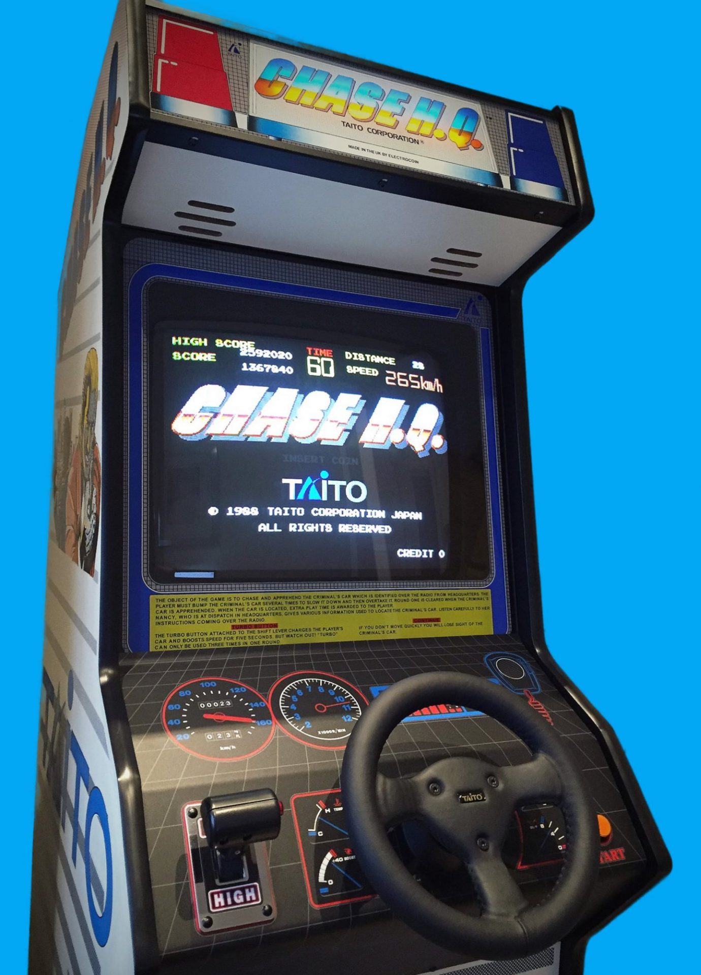Chase HQ Arcade Game by Taito - Retro Games Now