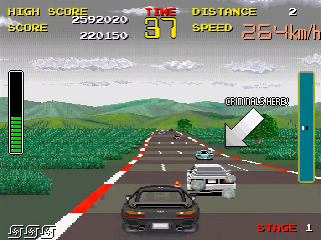 Chase HQ Arcade Game by Taito - Retro Games Now