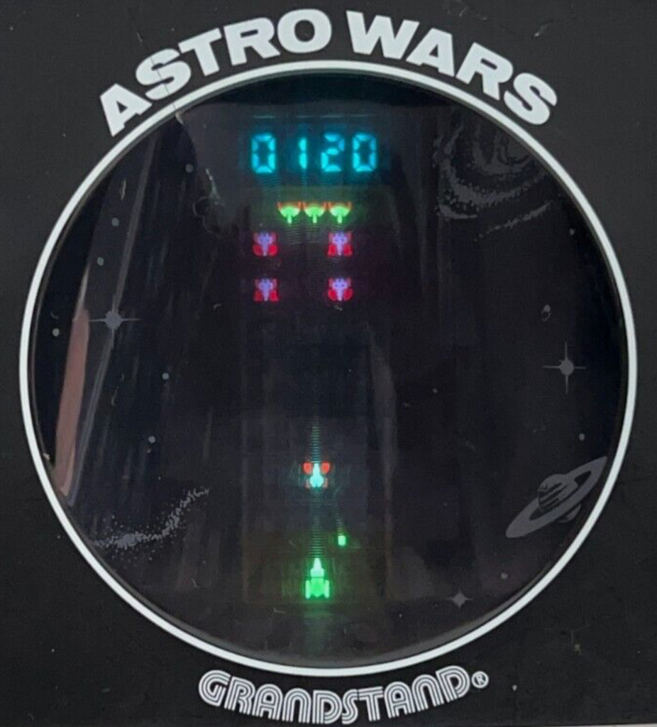 Grandstand Astro Wars Fresnel Lens Screen - retrogames!now
